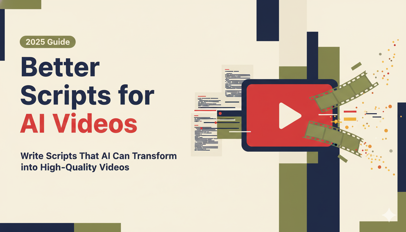 How to Write Better Scripts That AI Can Turn Into High-Quality Videos - CrePal Content Center