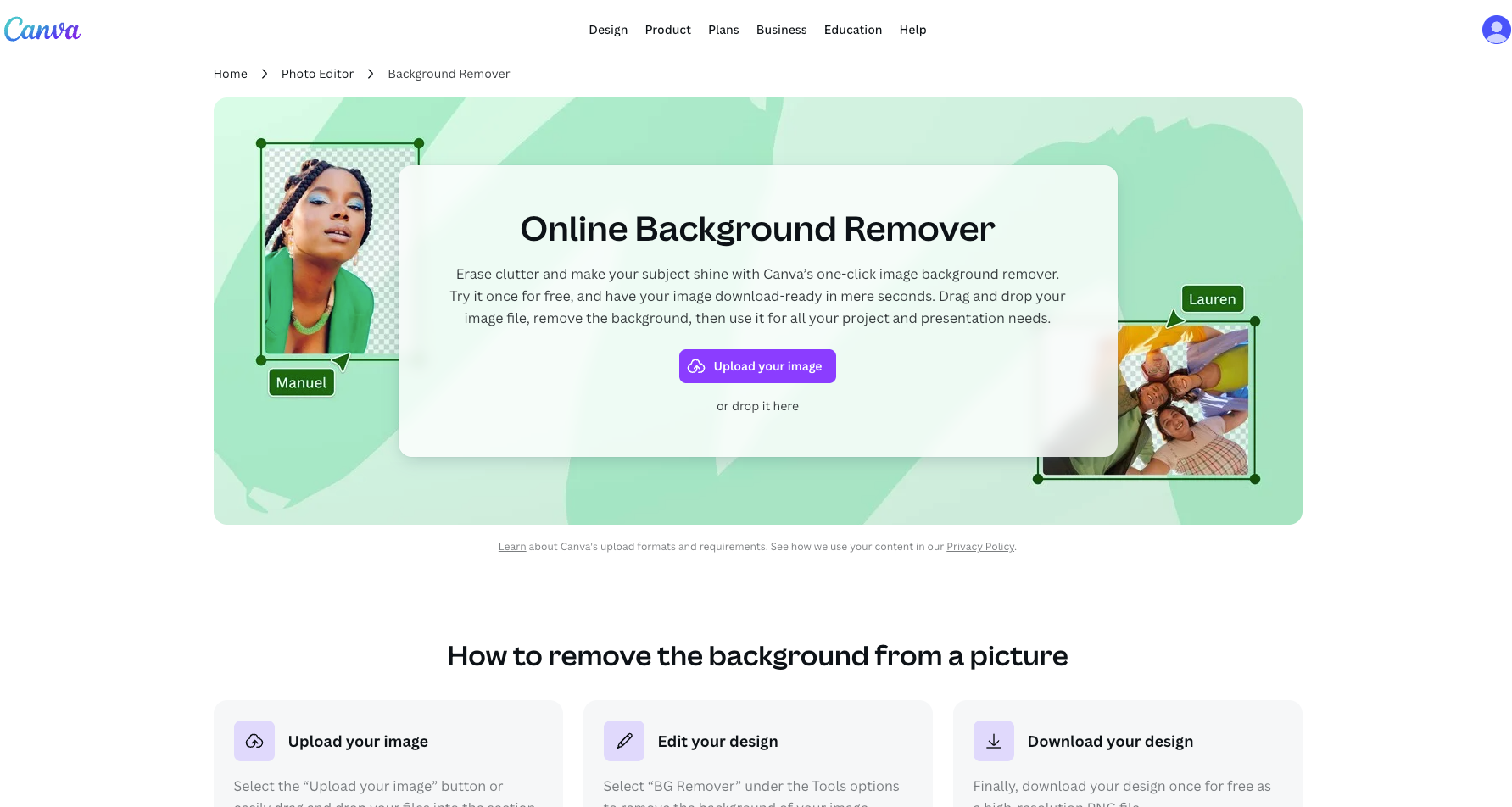 How to Remove Background in Canva (Free & Paid Methods) - CrePal ...