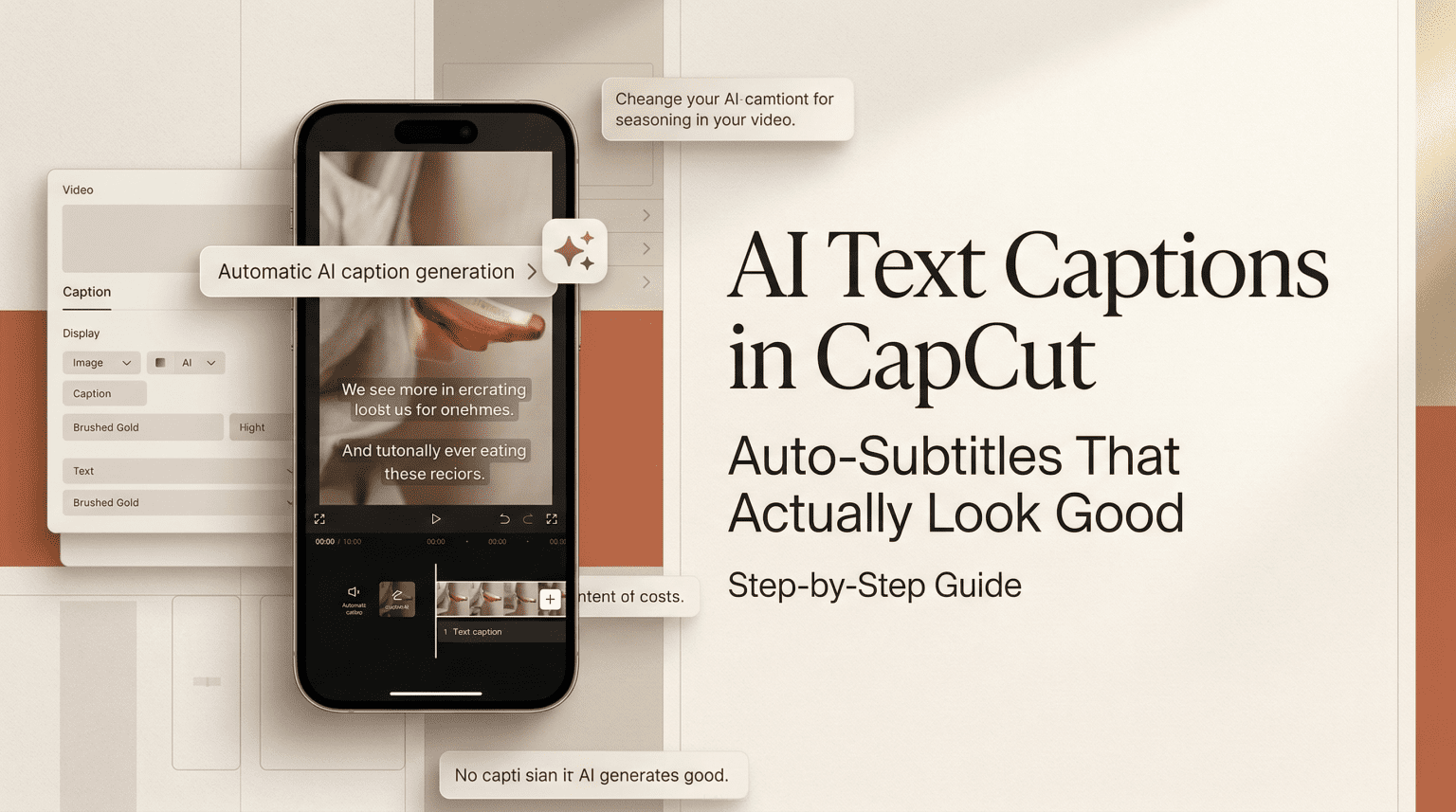 AI Text Captions in CapCut: Step-by-Step Guide to Auto-Subtitles That ...