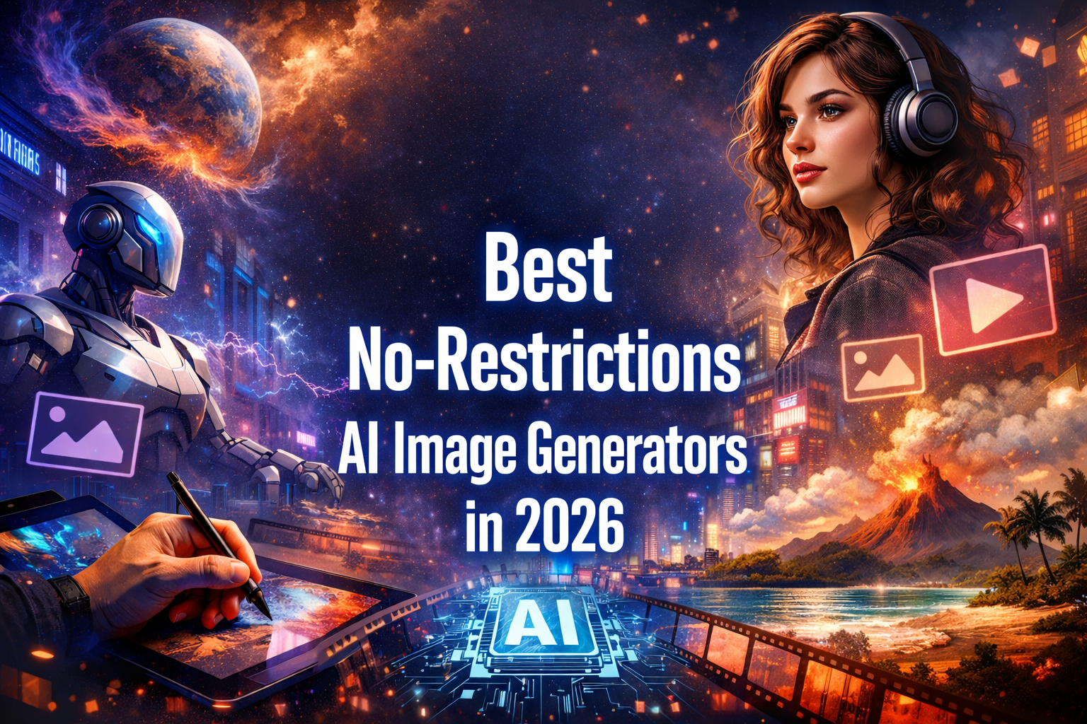 Best No-Restrictions AI Image Generators in 2026 - CrePal Content Center