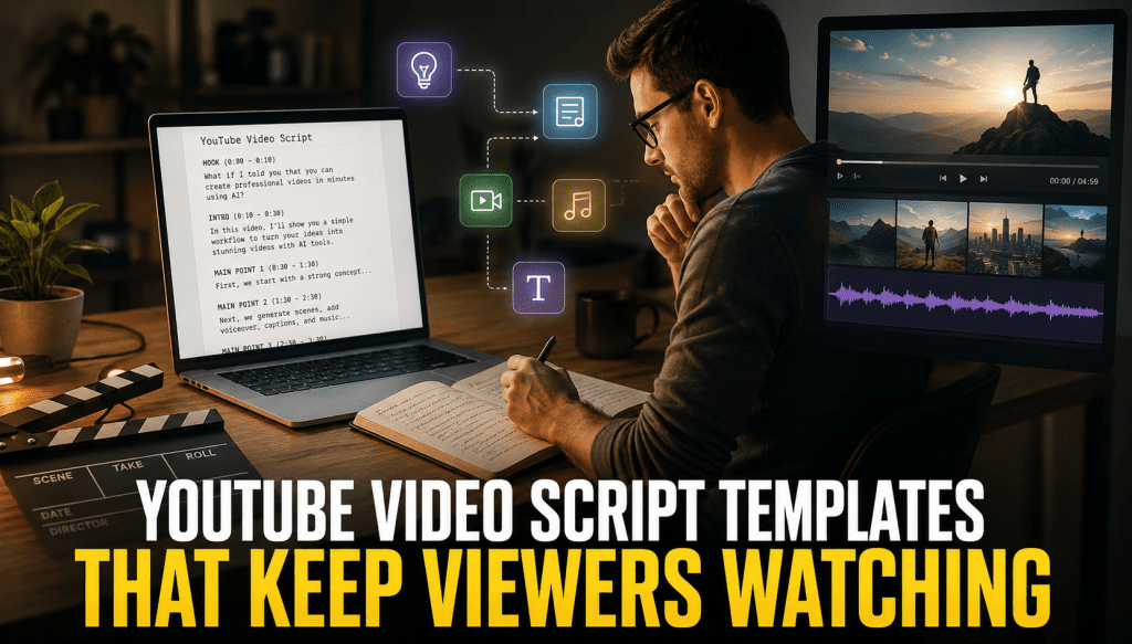 YouTube Video Script Templates That Keep Viewers Watching - CrePal ...